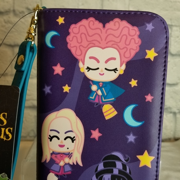 Loungefly | Bags | Loungefly Hocus Pocus Sanderson Sisters Wallet New ...